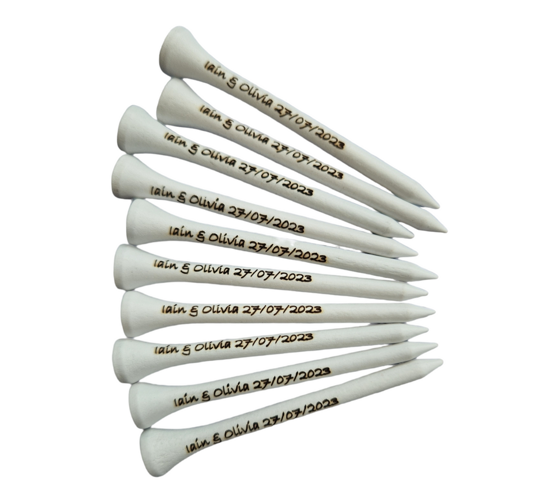 Personalised golf tees, custom golf tees, personalised golf gifts ...